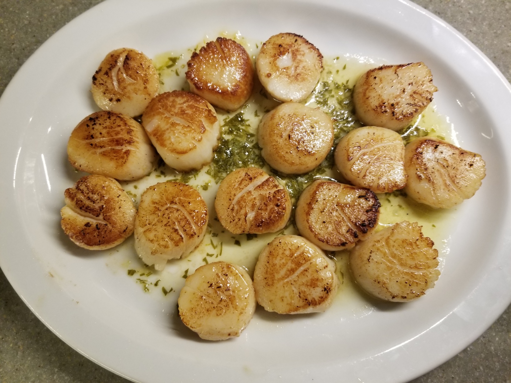 Seared Sea Scallops - melinmac cooks
