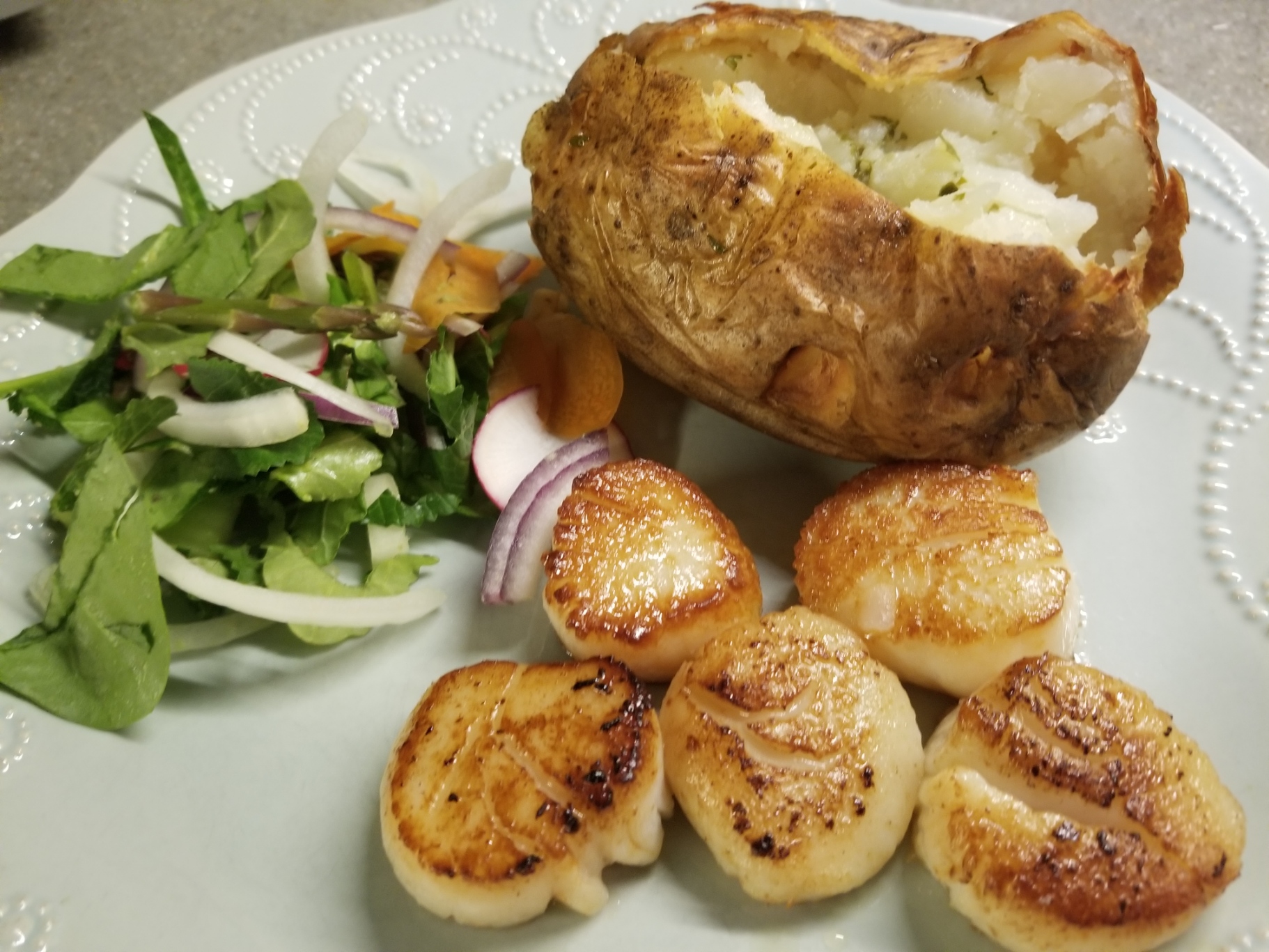 Seared Sea Scallops - melinmac cooks